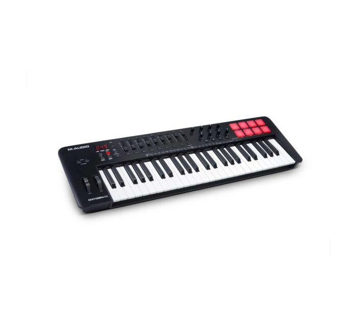 CONTROLADOR MIDI M-AUDIO OXYGEN 49 – Tienda Musical Junior Music
